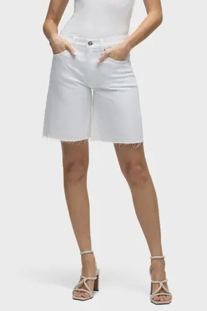 Hudson Jeans London Low-rise Denim Shorts