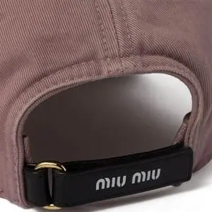 Miu Miu Drill Baseball Cap