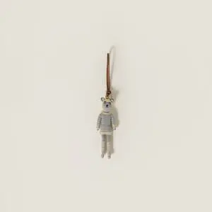 Miu Miu Technical Yarn Trick - Cloudy Gray/white