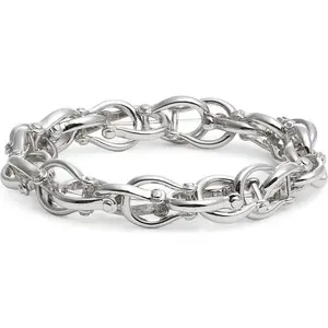 Nordstrom Twisted Chunky Chain Bracelet - Silver