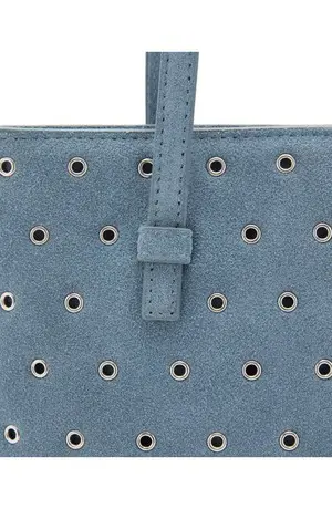 Mango Die-cut Leather Shopper Bag
