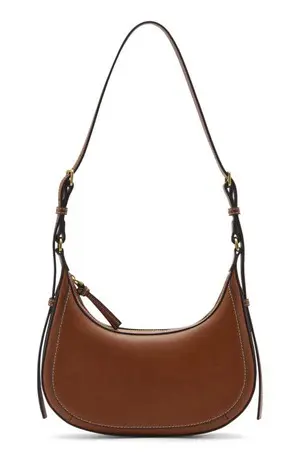 Mango Oval Faux Shoulder Bag
