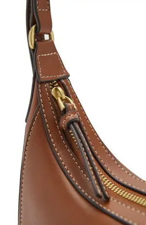 Mango Oval Faux Shoulder Bag