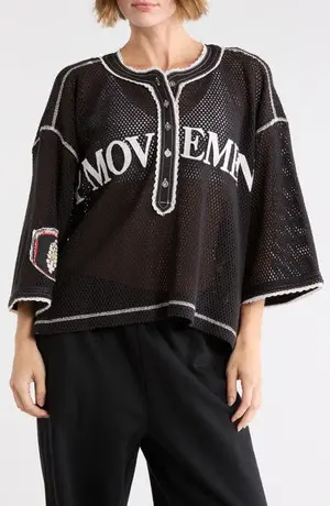 Free People Half Sleeve Kaftans Tunics