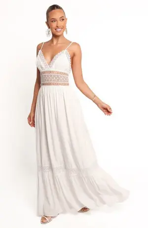 PETAL & PUP Kiran Lace Maxi Dress