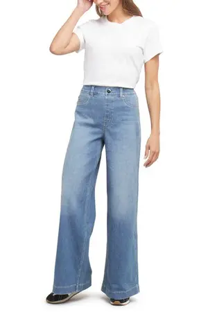 Spanx Everywear Wide Leg Pull-on Jeans