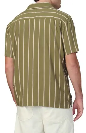Joe's Jeans Stripe Camp Shirt