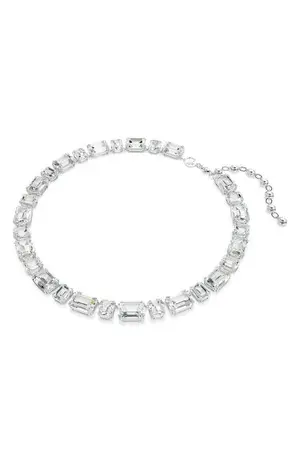 SWAROVSKI Millennia Octagon Crystal Tennis Necklace
