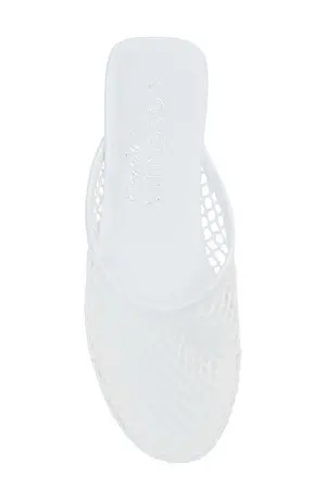 Matisse Brooklyn Mesh Mule - White