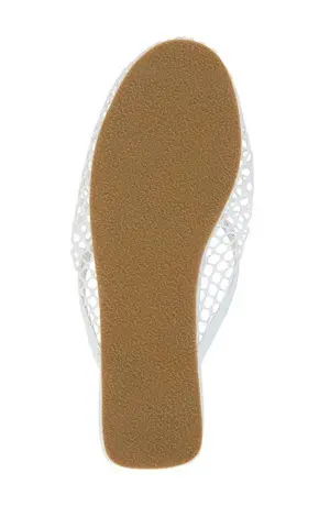Matisse Brooklyn Mesh Mule - White