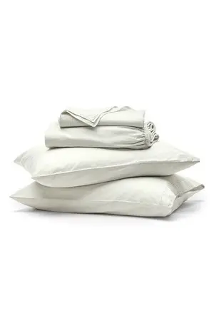 BOLL & BRANCH Signature Vintage Washed Organic Cotton Sheet Set - Vintage Meadow