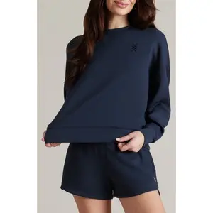 RHONE Dreamglow Crewneck Sweatshirt - Navy Blue