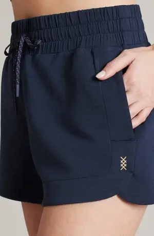 RHONE Dreamglow Relaxed Fit Shorts - Navy Blue