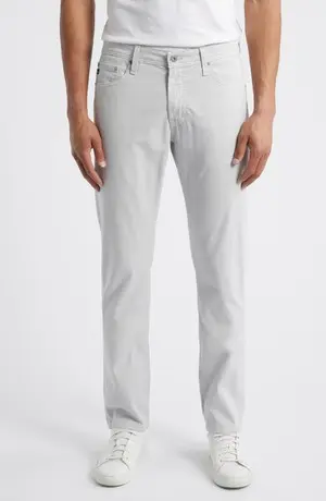 Ag Straight Leg Pants - Silver Fog