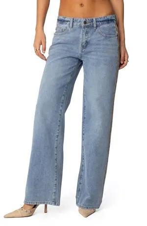 Edikted Wide Leg Jeans For Women