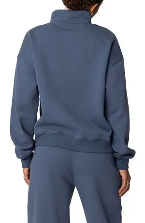 EDIKTED Ny Quarter Zip Sweatshirt