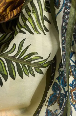 Echo Palma Paradisi Cotton & Silk Square Scarf