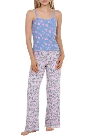 Honeydew Intimates Cuddle Crew Floral Pajamas Orion Mix Floral