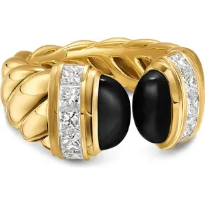 David Yurman Sculpted Cable Open Cocktail Ring