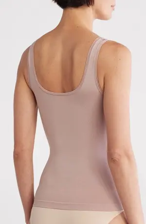 Nordstrom Seamless Tank - Pink Fawn