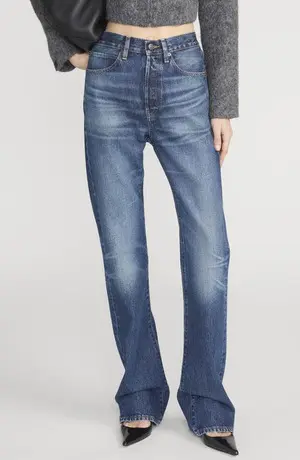 Women's Full Length Straight Leg Jeans