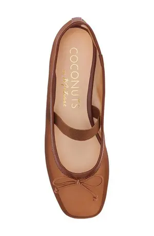 Matisse Bronx Mesh Ballerina Flat - Brown Mesh