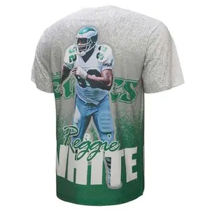 Mitchell & Ness Reggie White Philadelphia Eagles Burst Retired Player T-shirt