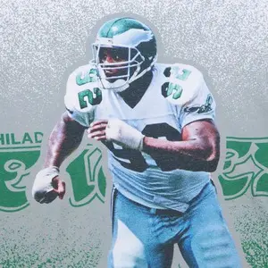 Mitchell & Ness Reggie White Philadelphia Eagles Burst Retired Player T-shirt