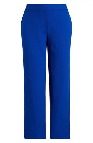TAHARI ASL Wide Leg Trousers - Cobalt
