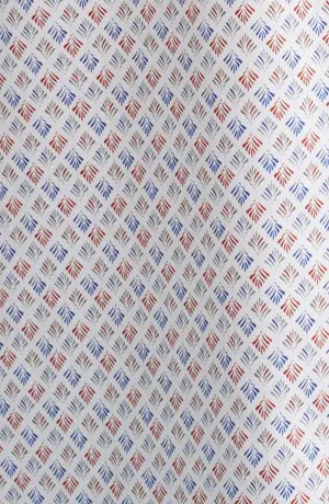 Johnston & Murphy Fan Print Button-up Shirt