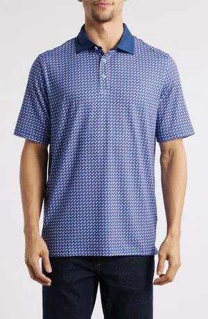 Johnston & Murphy Vintage Slub Modal Blend Polo