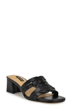 Nine West Gennie Slide Sandal - Black