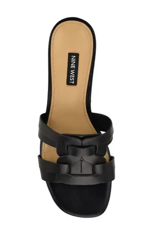 Nine West Gennie Slide Sandal - Black