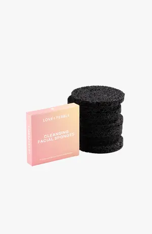LOVE AND PEBBLE Beauty Sponges 10-pack - Black