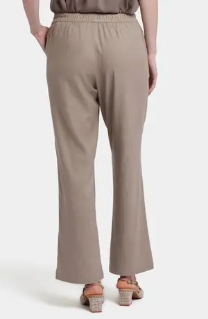 NYDJ Relaxed Drawstring Linen Blend Pants