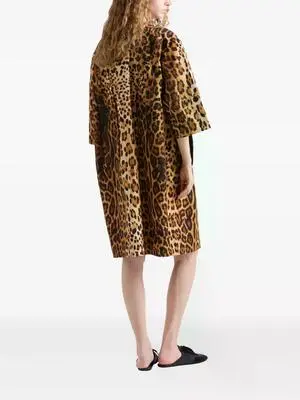 Prada Animal-print Coat