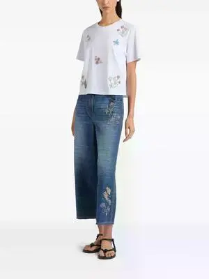 Ports 1961 Floral Embellished Jeans