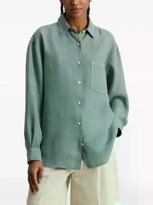 Woolrich Linen Shirt - Green