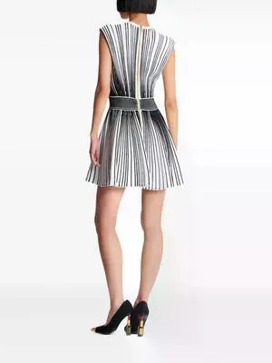 Balmain Flared Knitted Dress
