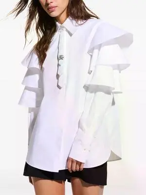 Karl Lagerfeld X Joann Tie Blouse