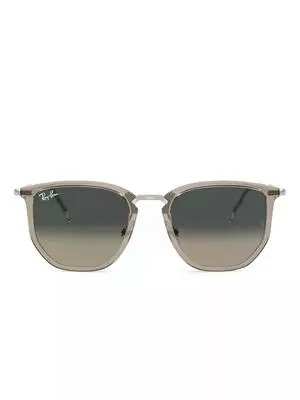 Ray-ban Geometric Frame Sunglasses - Grey