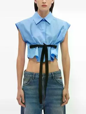 MSGM Belted Blouse