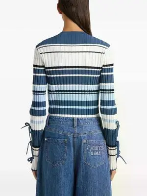 Ports 1961 Striped Cardigan