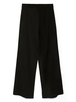 MERCI Elasticated-waist Trousers - Black