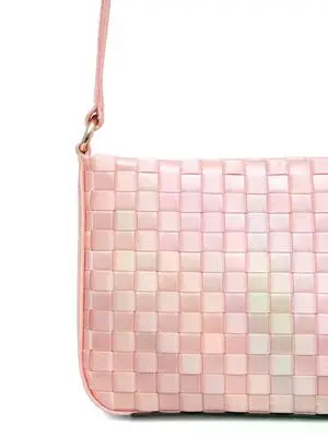 Guess Logo-plaque Shoulder Bag - Pink