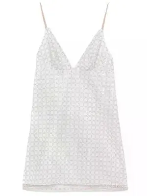 ROTATE BY BIRGER CHRISTENSEN Beaded A-line Mini Dress