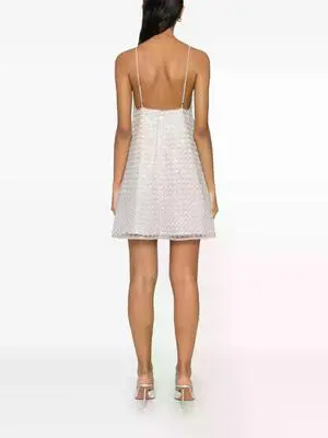 ROTATE BY BIRGER CHRISTENSEN Beaded A-line Mini Dress