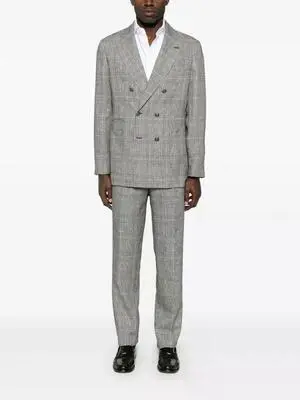Brunello Cucinelli Prince Of Wales-check Suit