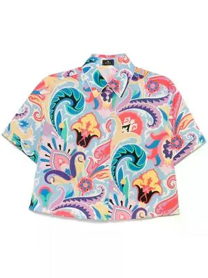 Etro Cropped Shirts For Women