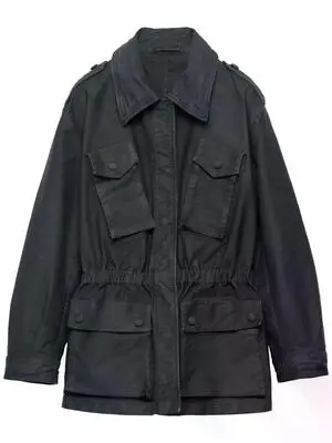 Prada Cotton Safari Jacket - Grey